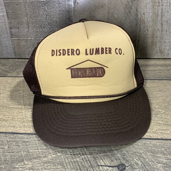 Hanes | Accessories | Vintage Snapback Trucker Hat Earthtone Disdero ...